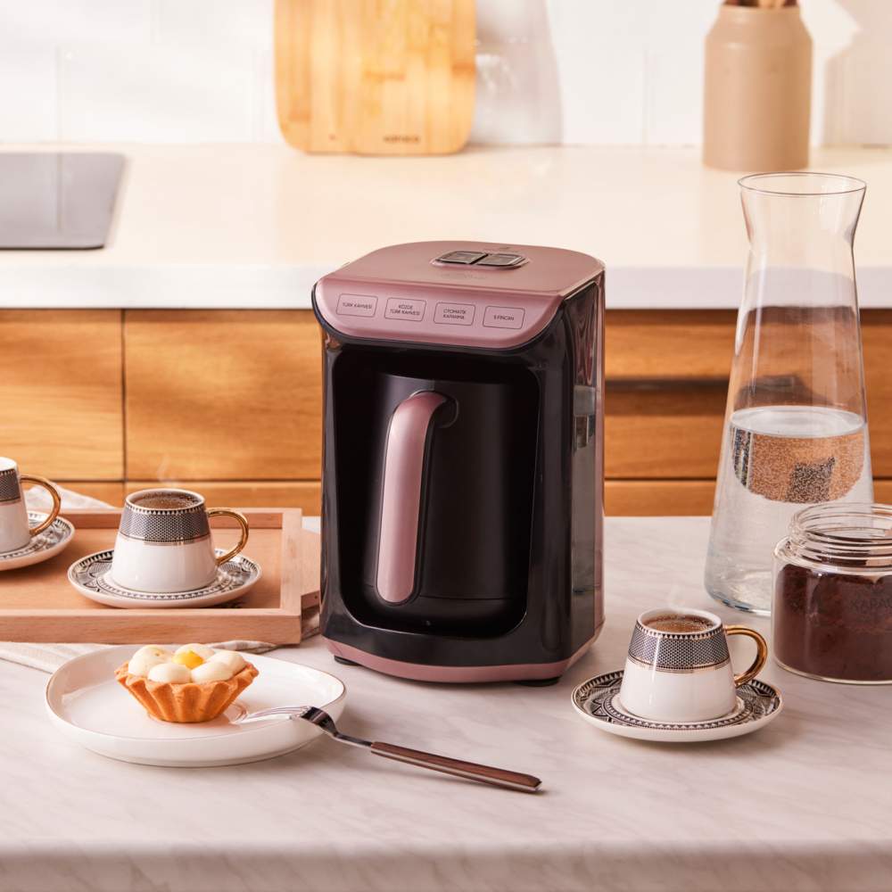 Karaca Hatır Roast Turkish Coffee Machine Rosegold Wave ...